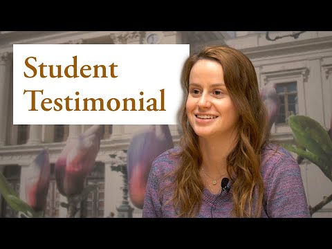 Student testimonial: Emma, Master's Programme in Biology, Conservation Biology