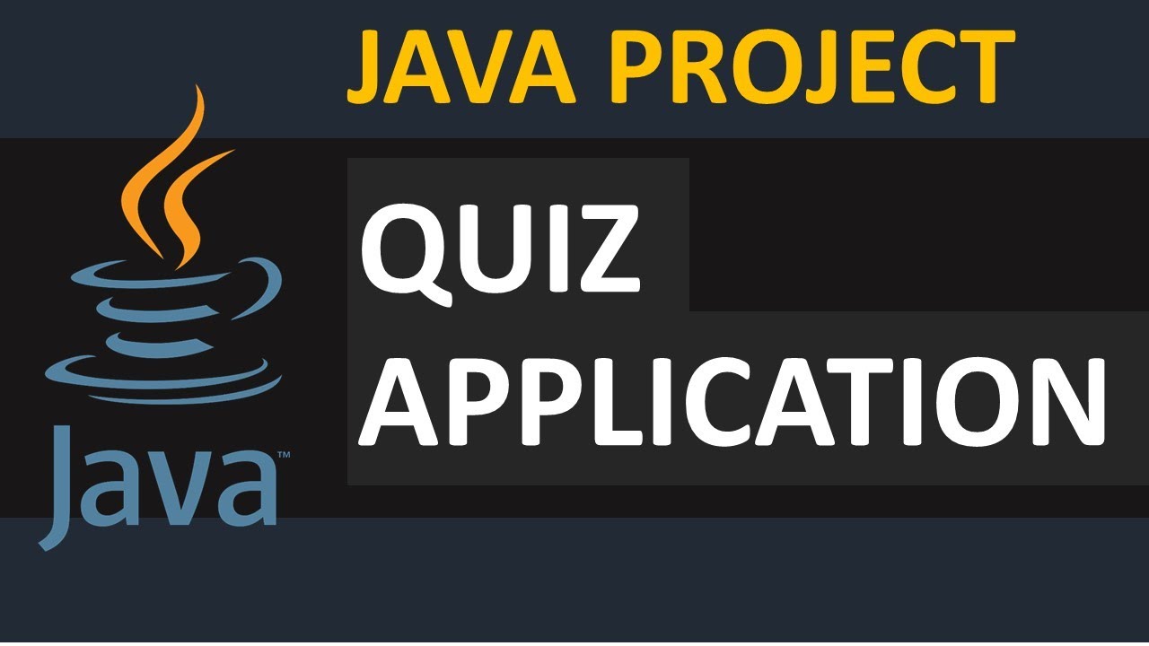 2/2 - Quiz Application | Java Project | Swing & AWT