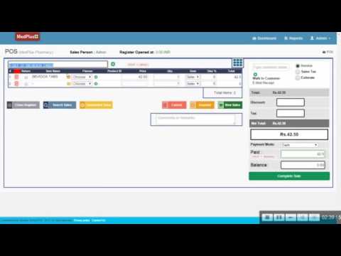 POS for Medical Shops