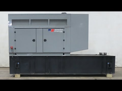 MTU DS180 180 kW diesel generator John Deere 6068HFG85 EPA Tier 3 engine 100 Hrs Yr 2014 - CSDG 3977