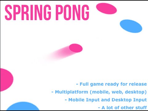 SPRING PONG - Unity Complete Game Template