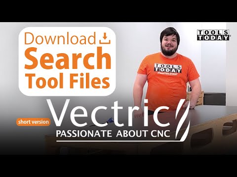 How to Download and Search for FREE Vectric Tool Files (Short Version) | ToolsToday