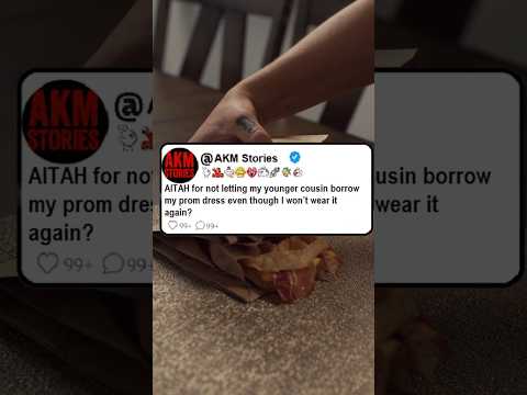 She Wanted My Prom Dress… But We’re Not Even Close 👗💔 #aita #redditstories