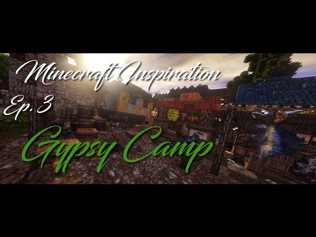 Minecraft Inspiration: Gypsy Camp Minecraft Map