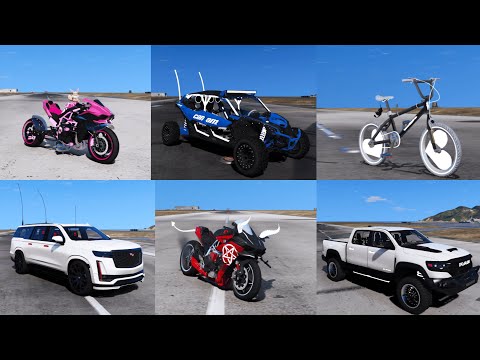EXCLUSIVE CARS Fivem | White Custom Cars | FIVEM READY