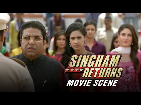 Singham Returns: Witness Ajay Devgn's Badassery in This Must-See Movie Scene