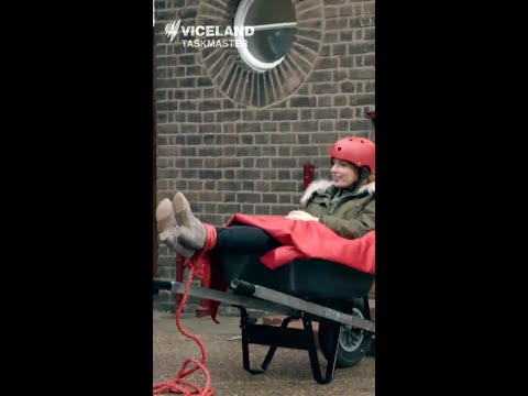 Alice Levine does all her own stunts. #Taskmaster