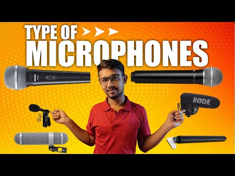 Type of Microphones || How do microphones work? Different microphone types and their characteristics