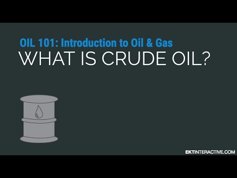 What is Crude Oil?