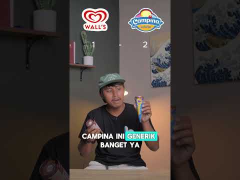 BRAND BATTLE ❗❗❗ Es Krim Wall's VS Es Krim Campina