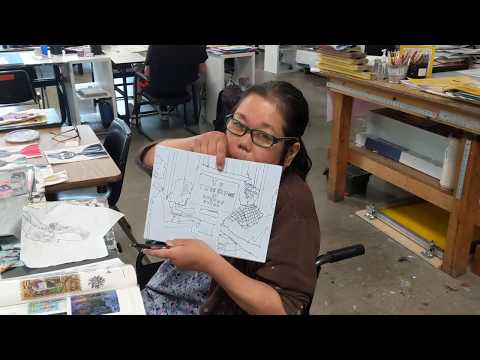 "TV Timeline" by Vickie Uyeda, with ECF Art Centers