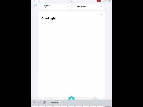 How to say “Goodnight” in Portuguese