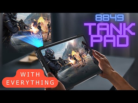 8849 TANK PAD - THE BEST RUGGED TABLET EVER - WITH EVERYTHING - FULL FULL TEST - 4K