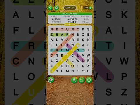 Word Search Level 11 #games #gamingvideos #fun #gamingchannel #levelup #wordsearch