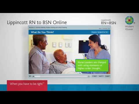 Lippincott RN to BSN Online