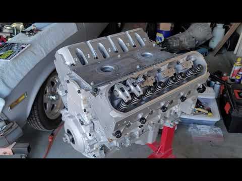 Supercharged LS1 Build Installing Shaft mount Roller Rockers (Yella Terra Rockers) PT1