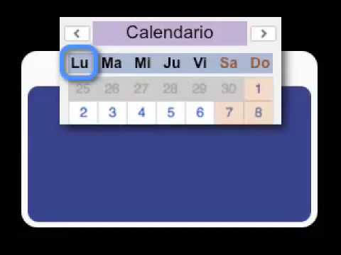 El calendario – Level 2 – Advanced Beginners