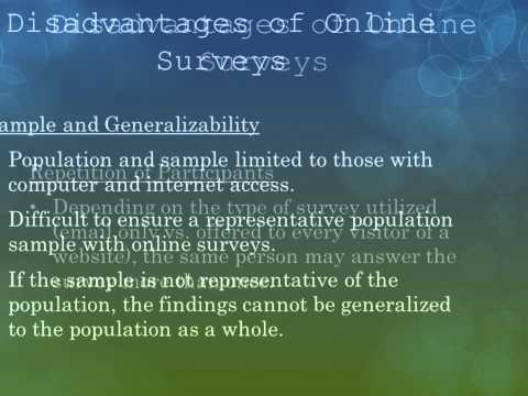 What are Online Surveys