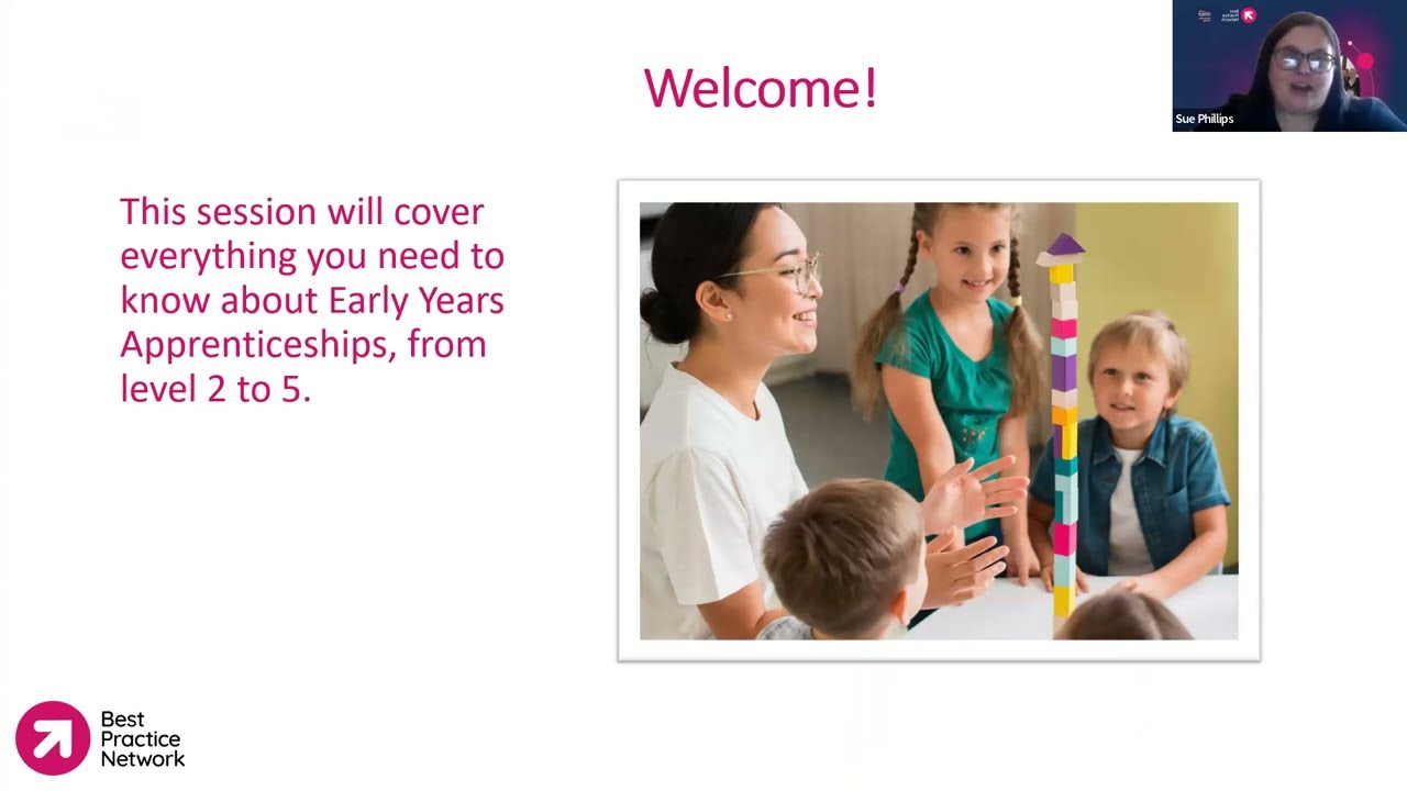 A Guide to Early Years Apprenticeships Webinar