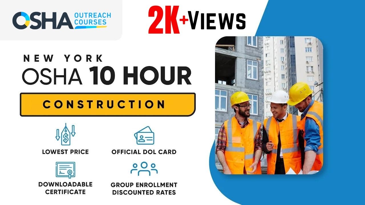 New York OSHA 10 Construction Training | NY Safety Training
