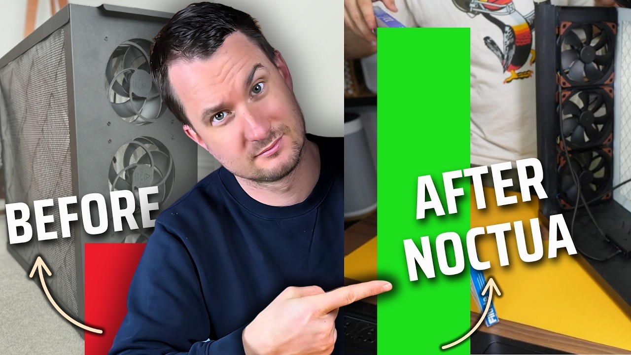 An Air Purifier With 11 Stacked Fans ?! → Nukit Tempest Noctua Boost