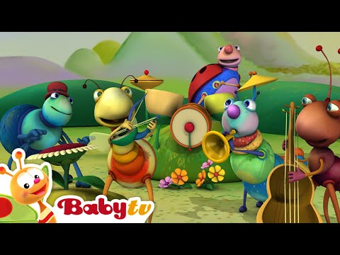 Big Bugs Band - African Music 🎻 | Music & Songs for Kids 🎵 | Cartoon @BabyTV