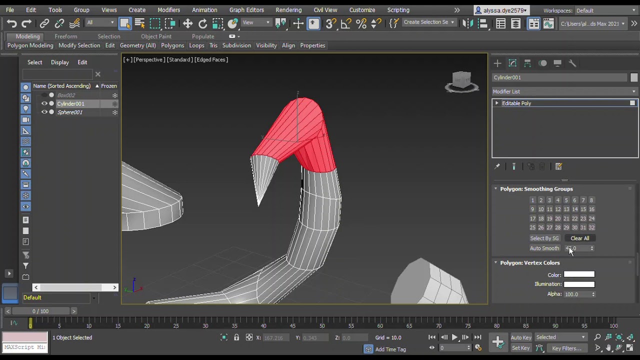 Snake dice redo 3 - 3DS Max