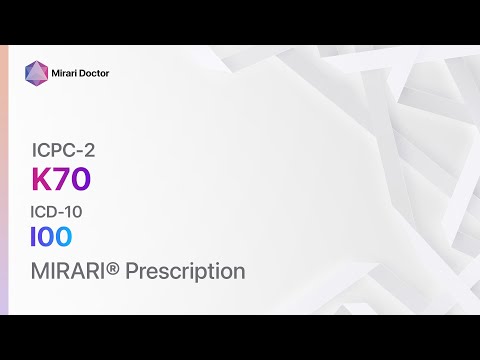 K70 Infection of circulatory system ( ICD-10: I00 ) - MIRARI® Prescription