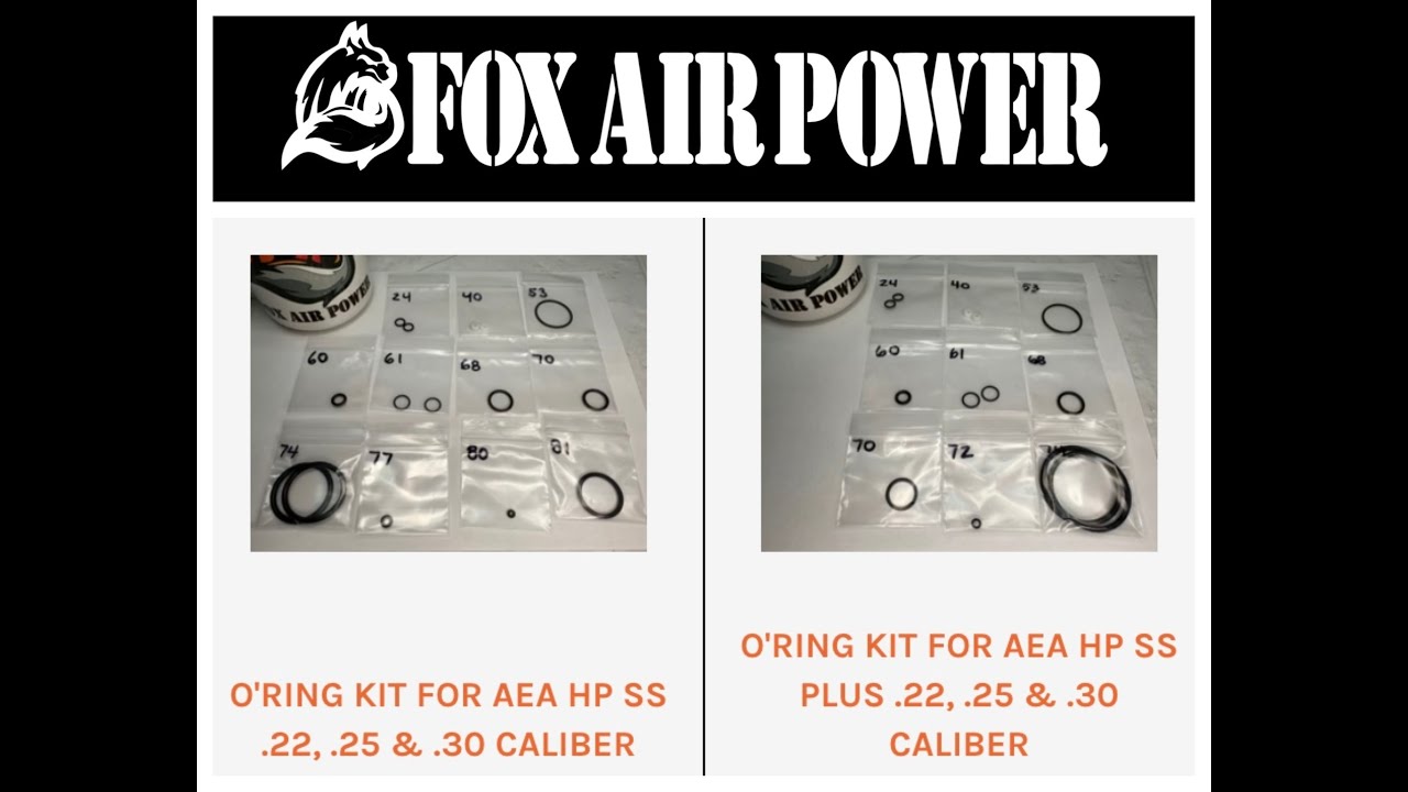 O'RING KITS FOR AEA HPSS & HPSS PLUS HERE NOW AT FOXAIRPOWER.COM