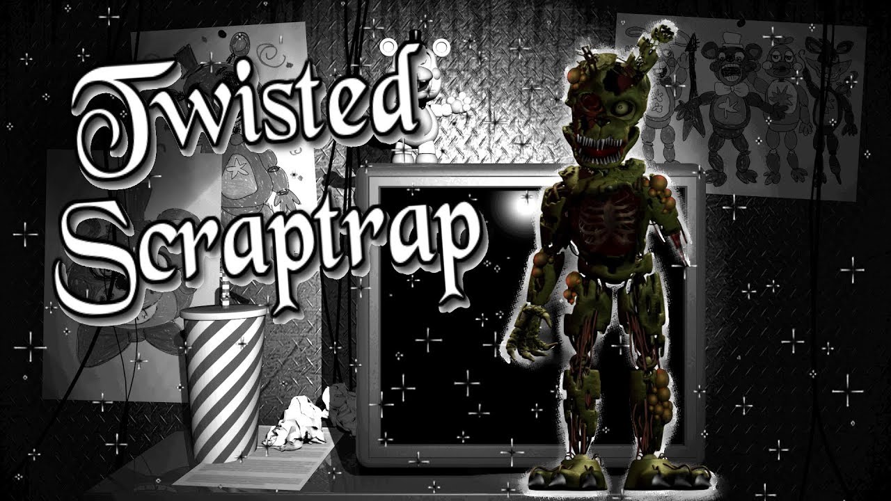 [Fnaf | Speed Edit] Making Twisted Scraptrap!
