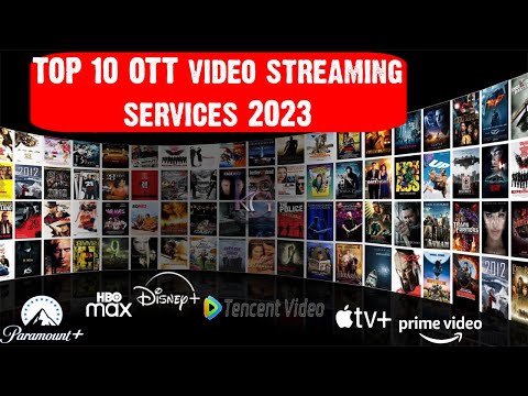 Top 10 OTT Video Streaming Services 2023 | WOW | Paramount+ | Apple TV+ | Hulu | HBO Max | Disney+ |
