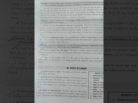 Rights and duties of bailor