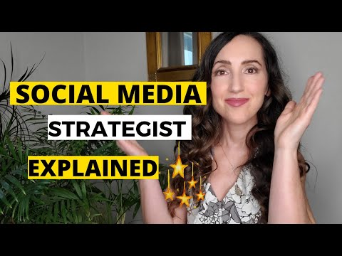 Social Media Strategist: Explained #sociamediastrategy #socialmediajobs