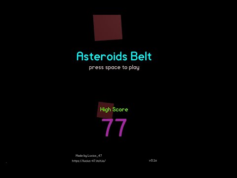 Steam Community :: Video :: Asteroids Belt | I Developed my own Game ...