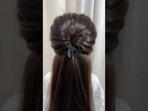 Jaw-Dropping Half Head Hair That's Simply Irresistible! #hairstyle #hair #hairtutorial #short
