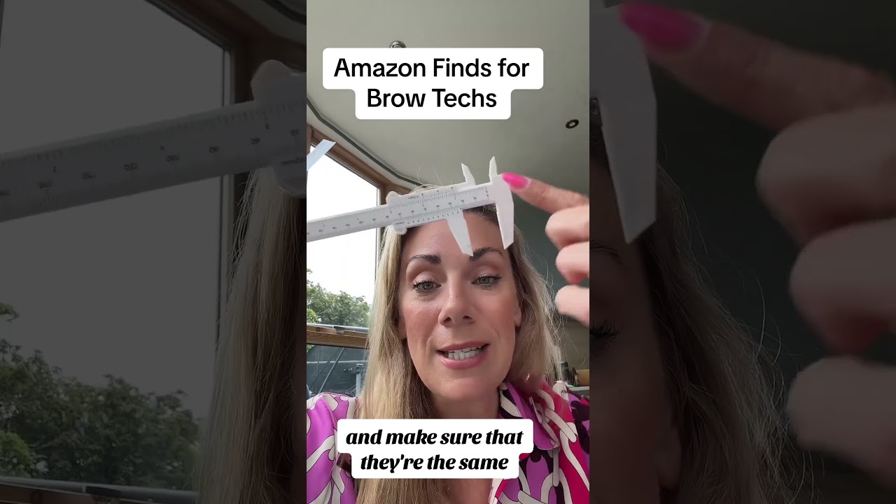Amazon finds for Brow Techs. Beginner brow mapping tips #browcoursedublin