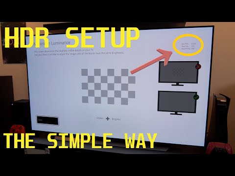 XBOX HDR SETUP - The Simple Way