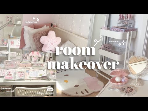 🌸aesthetic room makeover: ikea trip + temu haul, pinterest inspired, coquette