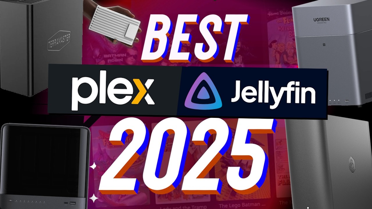 Top 5 PLEX/Jellyfin NAS of 2025