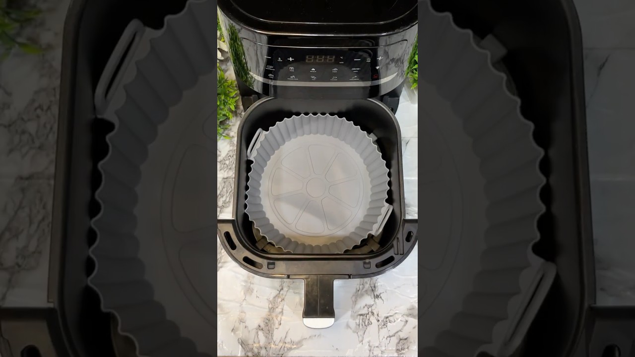 Stop 🚫Cleaning Your Air Fryer Basket! Try This Silicone Basket Hack