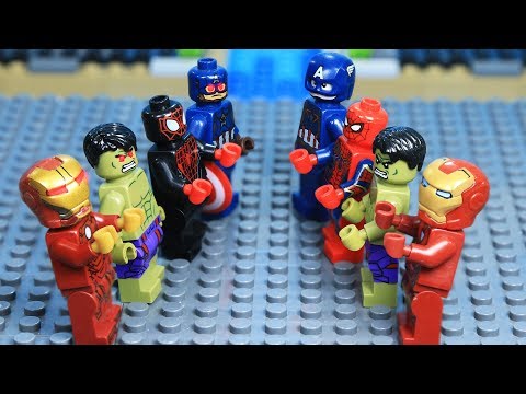 Lego Superhero Avengers Civil War Figure Begin