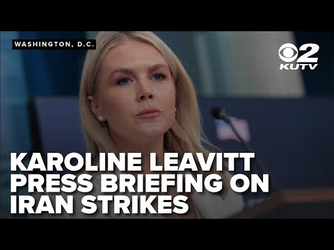 Leavitt on Iran attacks: 'The world is a much safer place' with President Trump leading the U.S.