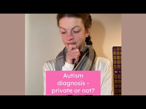 Autism diagnosis - private or not?