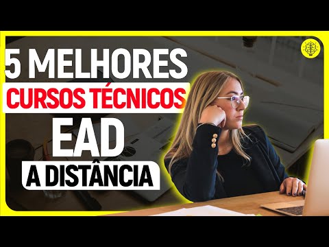 5 MELHORES CURSOS TÉCNICOS para FAZER EAD