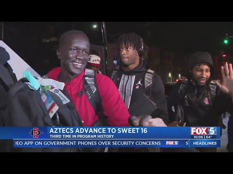 Aztecs Advance to Sweet 16