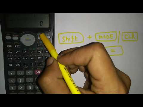 How to RESET Scientific Calculator