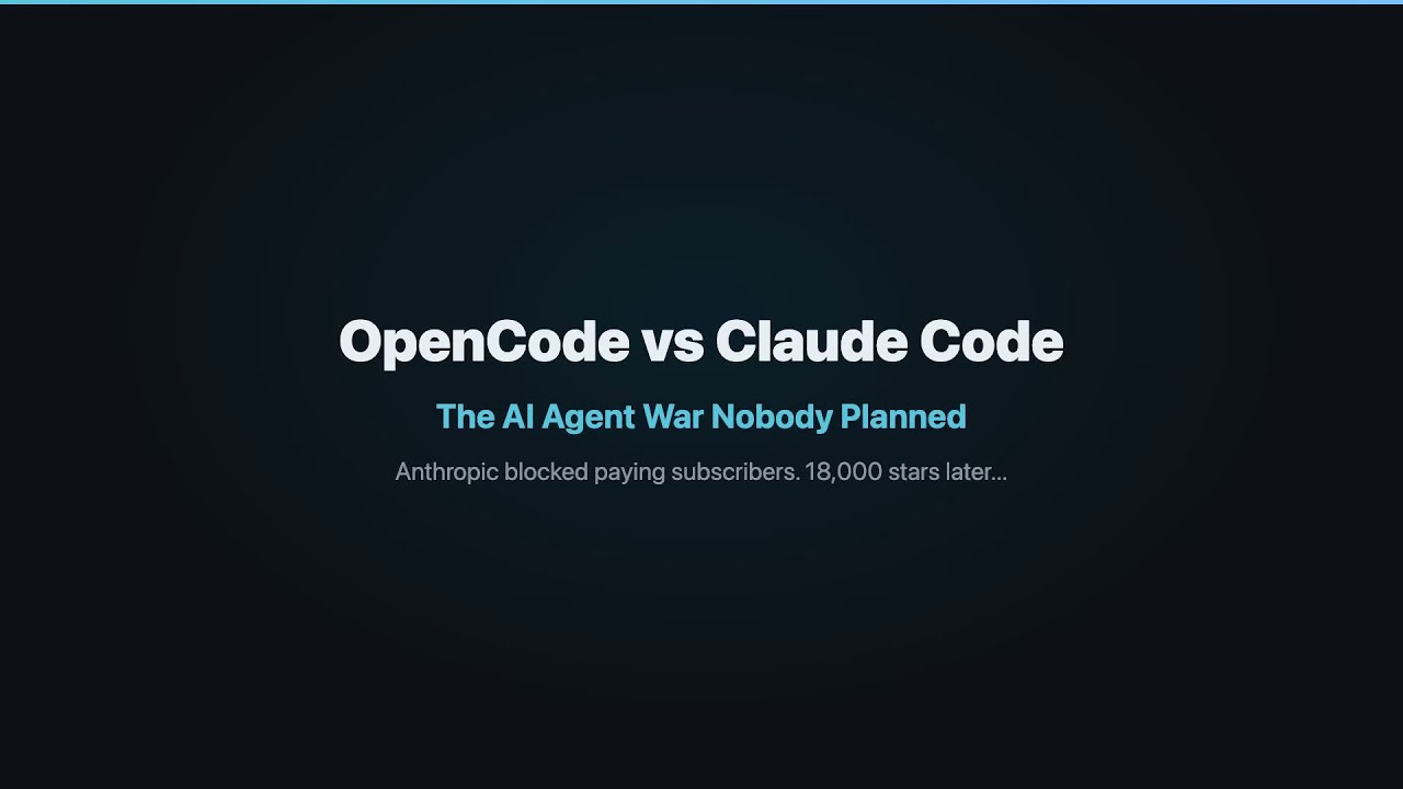 OpenCode vs Claude Code vs Codex: The AI Agent War
