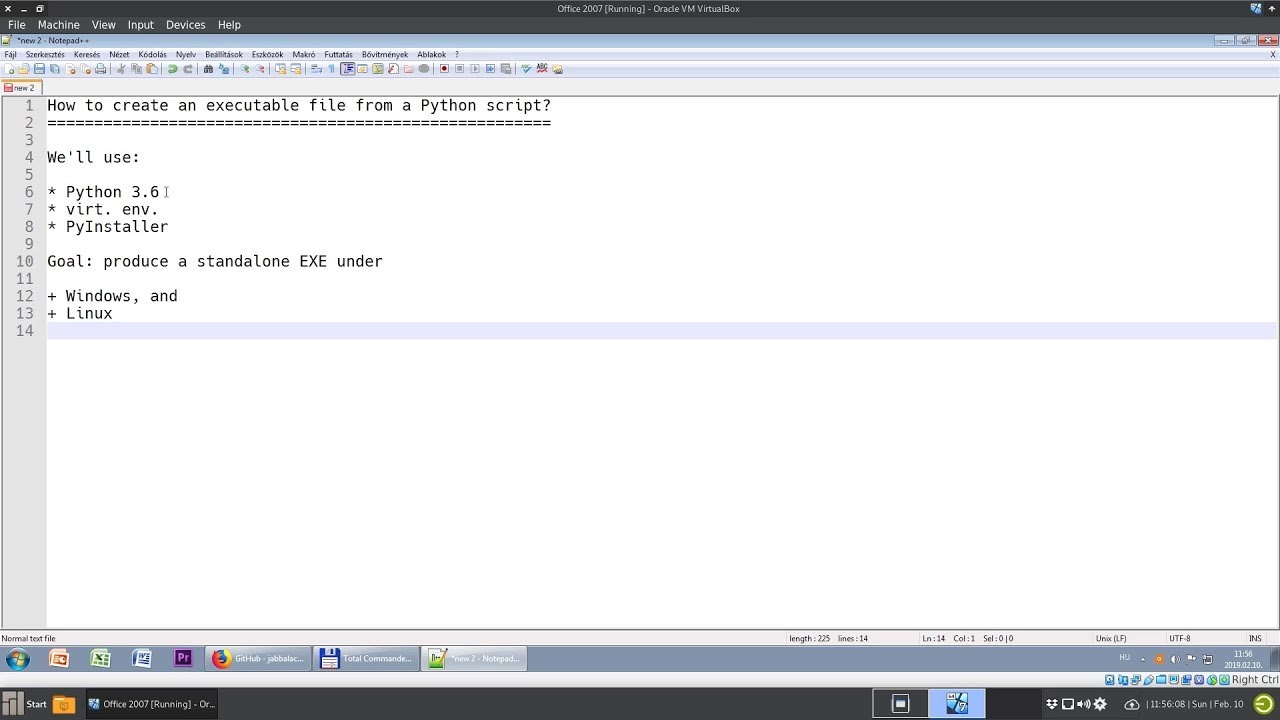 How to create an executable file from a Python script