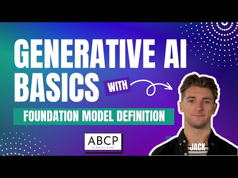 Generative AI Basics: What's a Foundation Model? Easy Explanation with Examples #shorts