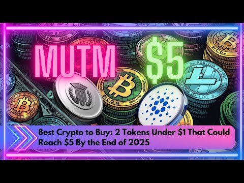 Best Crypto to Buy: 2 Tokens Under $1 That Could Reach $5 By the End of 2025 #mutuumfinance #mutm
